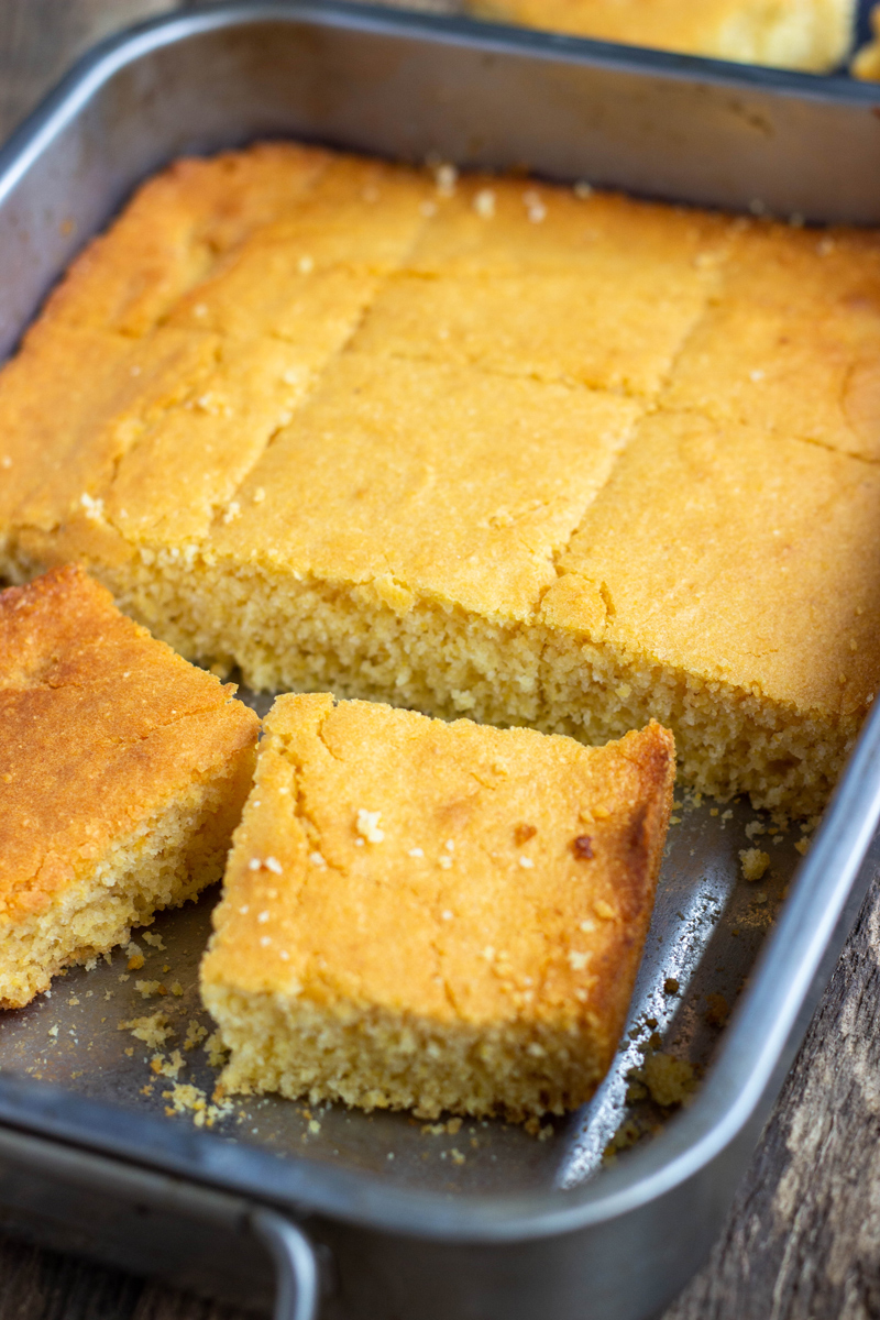 Majsbr d Opskrift P gte Amerikansk Nem Cornbread